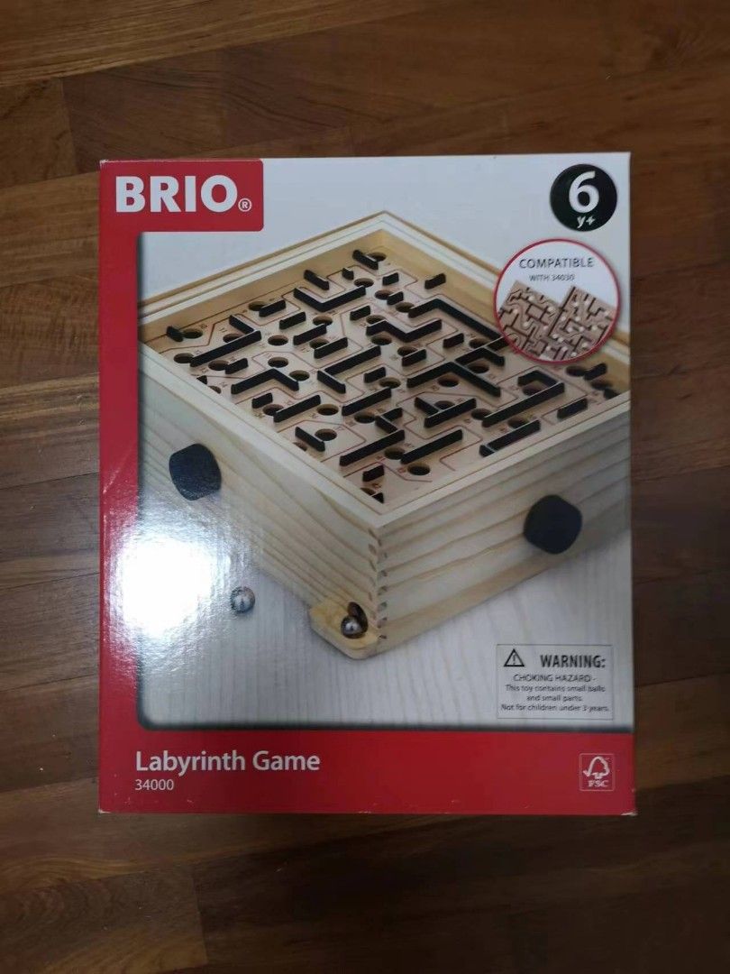 BRIO Labyrinth 34000, Hobbies & Toys, Toys & Games on Carousell
