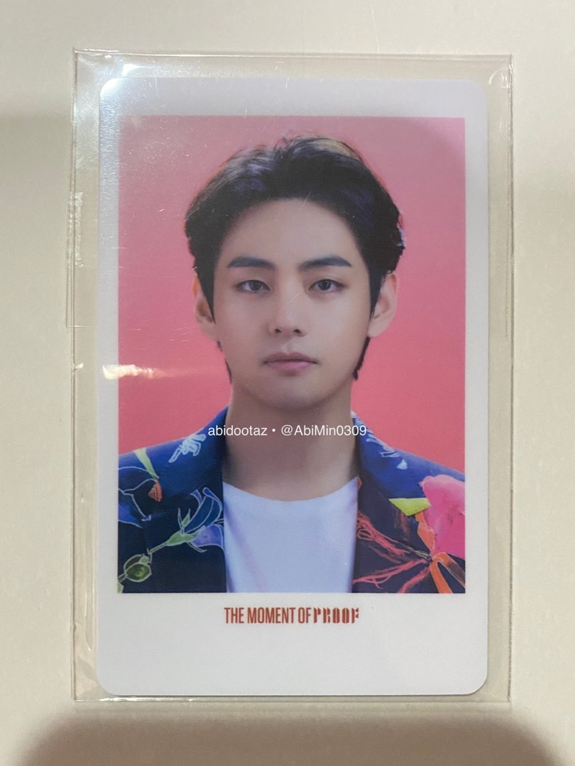 BTS Proof CE POB PC V Taehyung, Hobbies & Toys, Memorabilia & Collectibles, K-Wave on Carousell