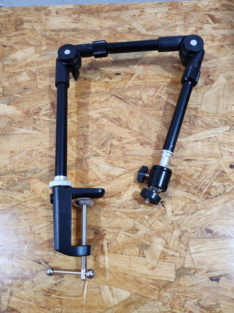 C clamp arm mount for streaming, Computers & Tech, Parts & Accessories ...