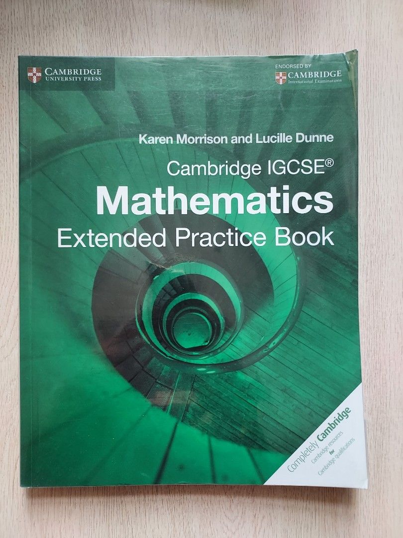 Cambridge IGCSE Mathematics Extended Practice Book, 興趣及遊戲, 書本 & 文具, 教科書 ...