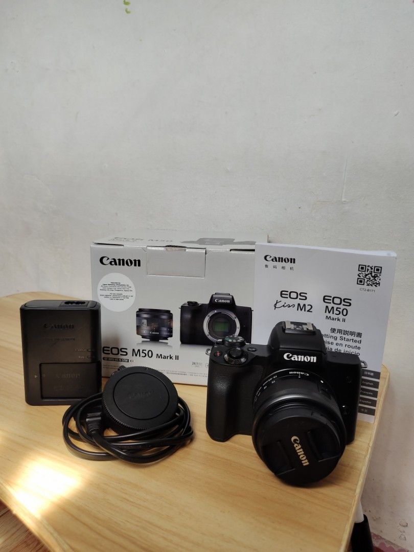 Canon M50 Mark ii, Photography, Cameras on Carousell