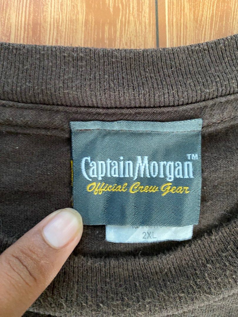 Captain Morgan Official merch, Fesyen Pria, Pakaian , Atasan di Carousell