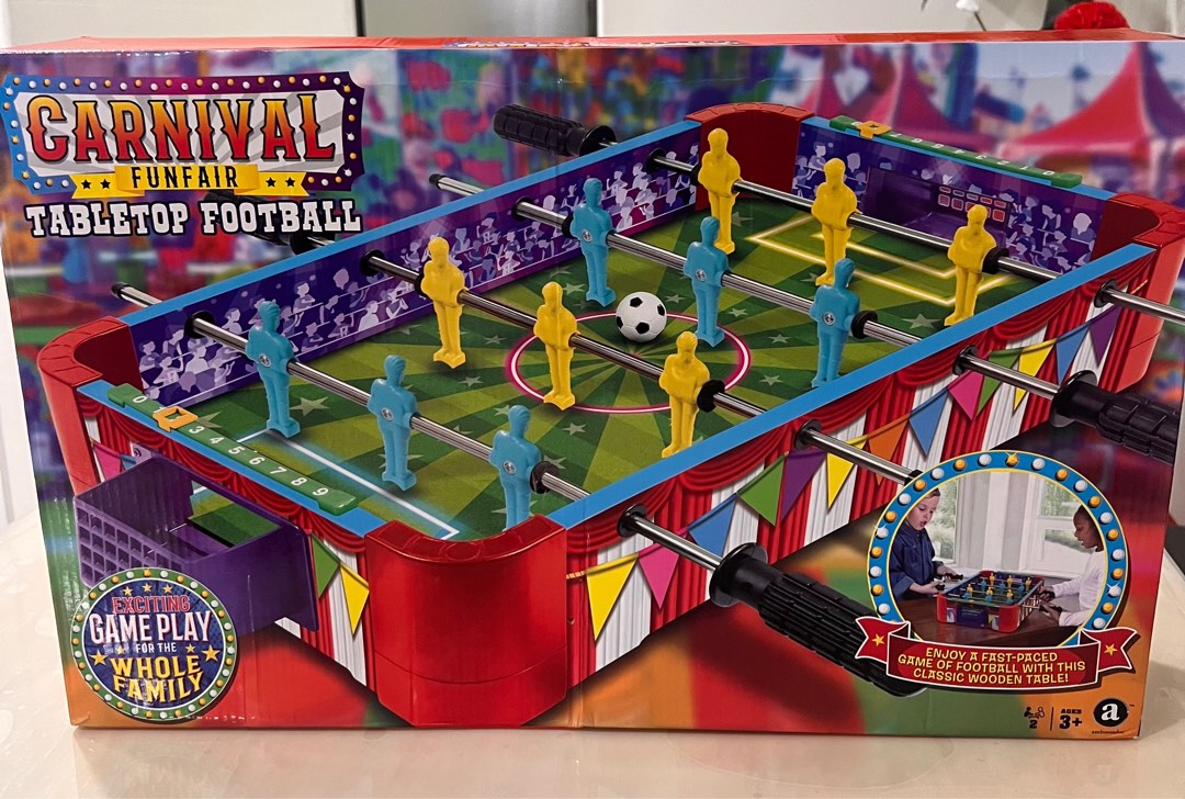 Carnival fun fair tabletop football, Hobbies & Toys, Toys & Games on ...