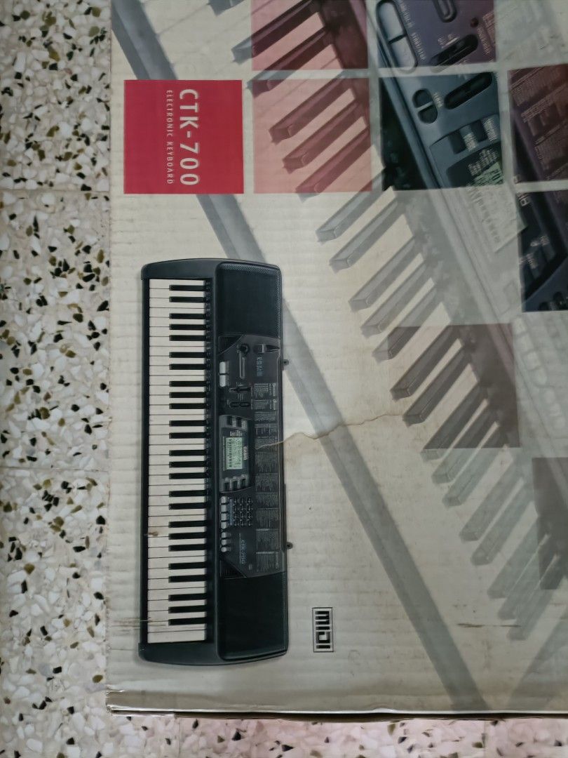 Casio Keyboard ctk-700, Hobbies & Toys, Music & Media, Musical ...