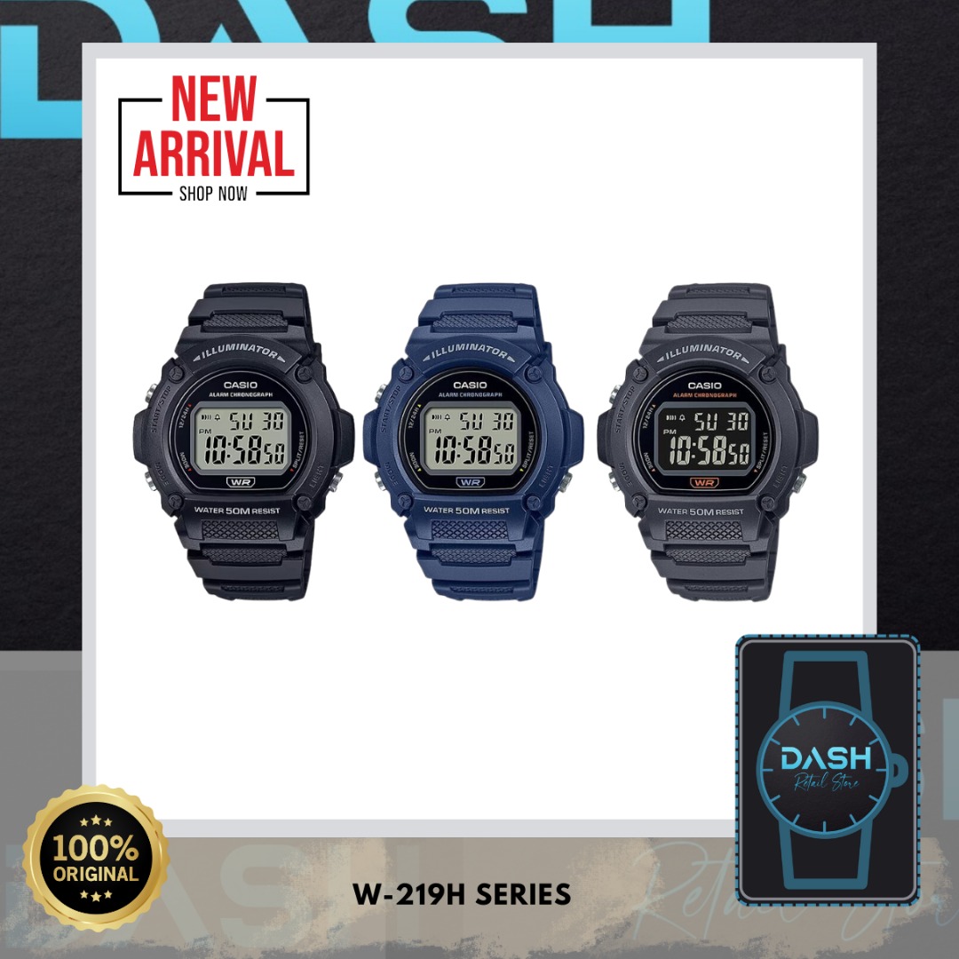Casio W-219H-1A / W219H-1A - W-219H-1AVDF / Casio W-219H-2A / W219H-2A ...