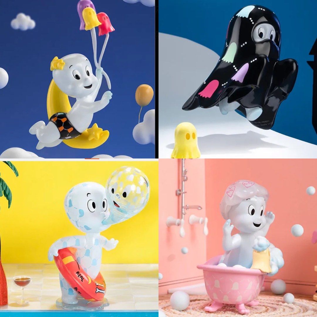 CASPER the FRIENDLY GHOST Trevor Andrew series POPMART / FULL SET ...