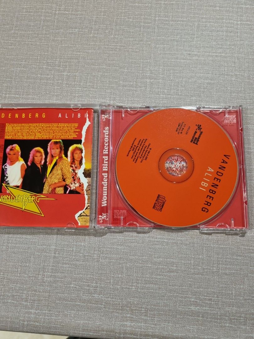 CD Vandenberg Alibi, Hobbies & Toys, Music & Media, CDs & DVDs on Carousell