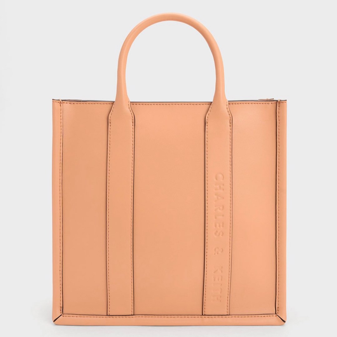 Charles and Keith Clover Trapeze Tote Bag on Carousell