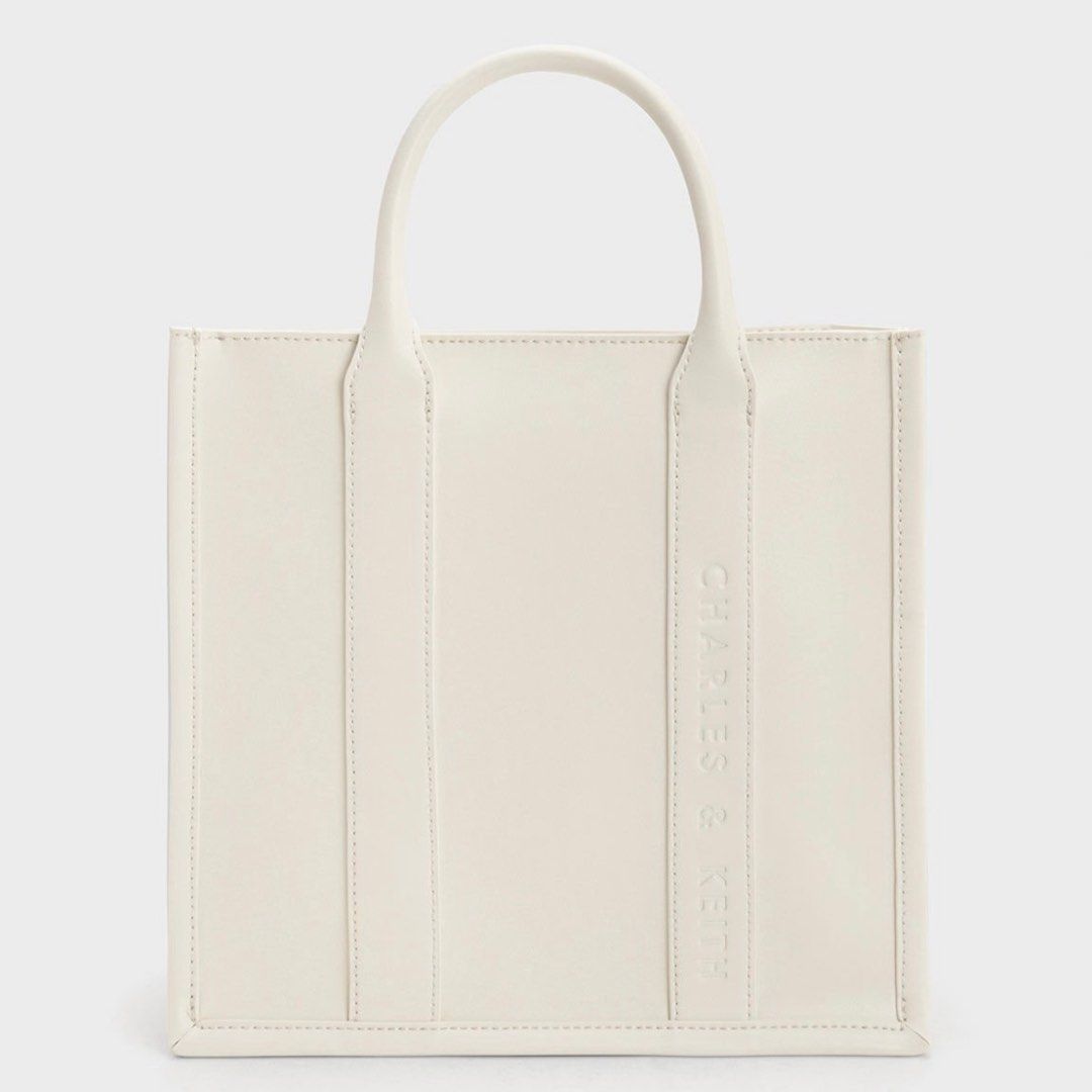 Charles and Keith Clover Trapeze Tote Bag on Carousell