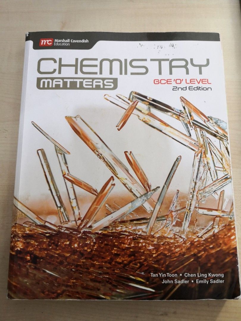 Chemistry Matters GCE 'O' LEVEL Cambridge IGCSE chemistry, Buku & Alat ...