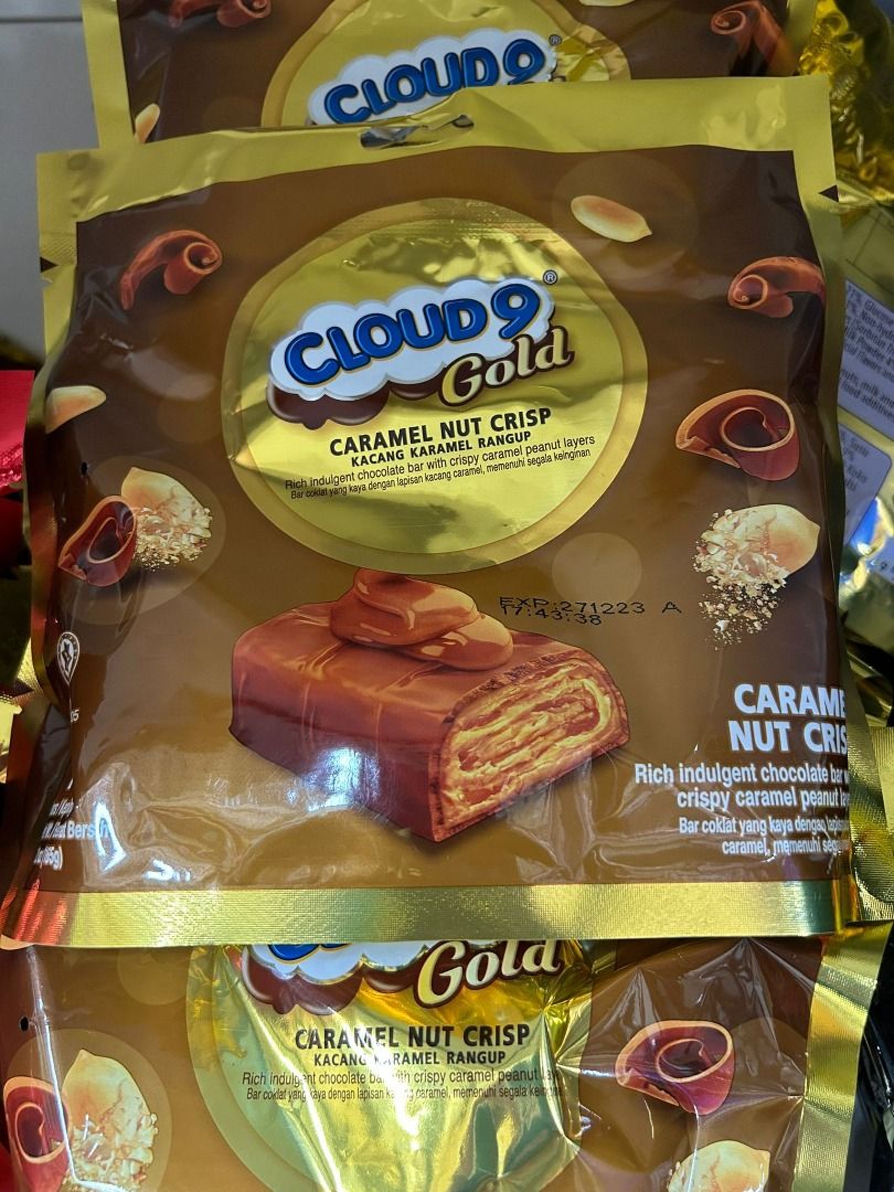Cloud 9 Gold (Caramel Nut Crisp), Food & Drinks, Other Food & Drinks on ...