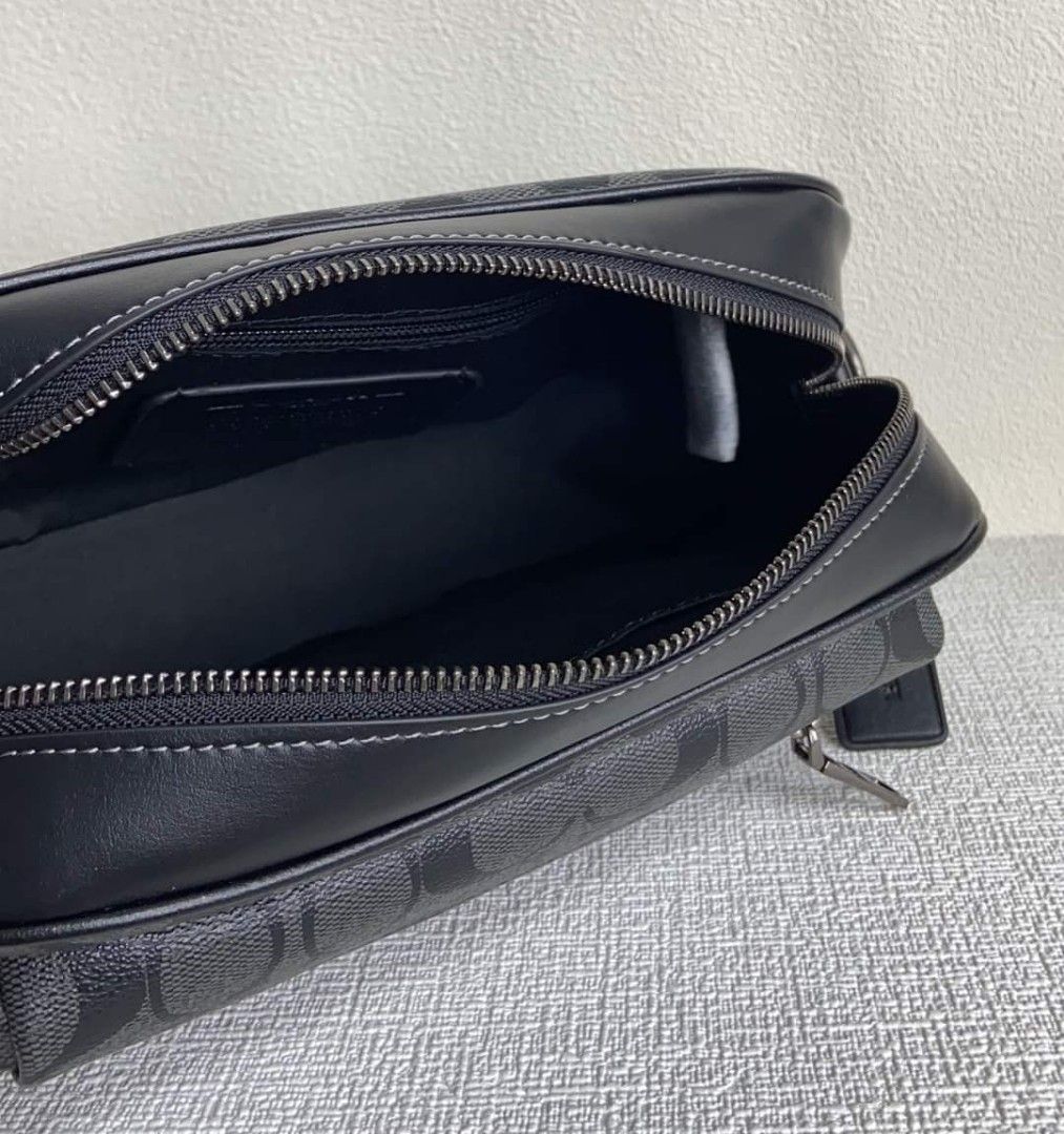 Coach Elias Crossbody In Signature Canvas, Men's Fashion, Bags, Sling ...