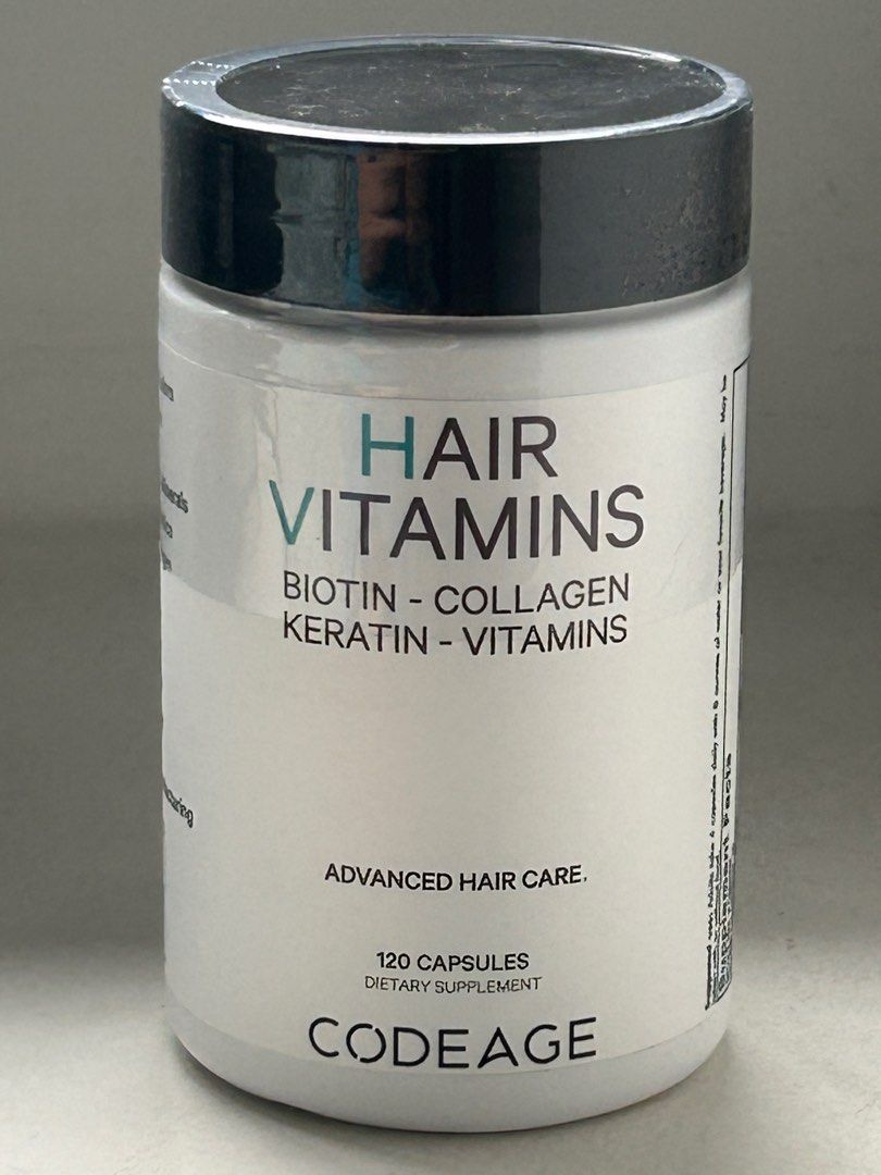 Codeage Hair Vitamins, Health & Nutrition, Health Supplements, Vitamins ...
