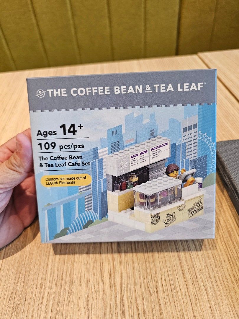 Coffee Bean and Tea Leaf Counter Lego Set (Limited Edition), Hobbies ...