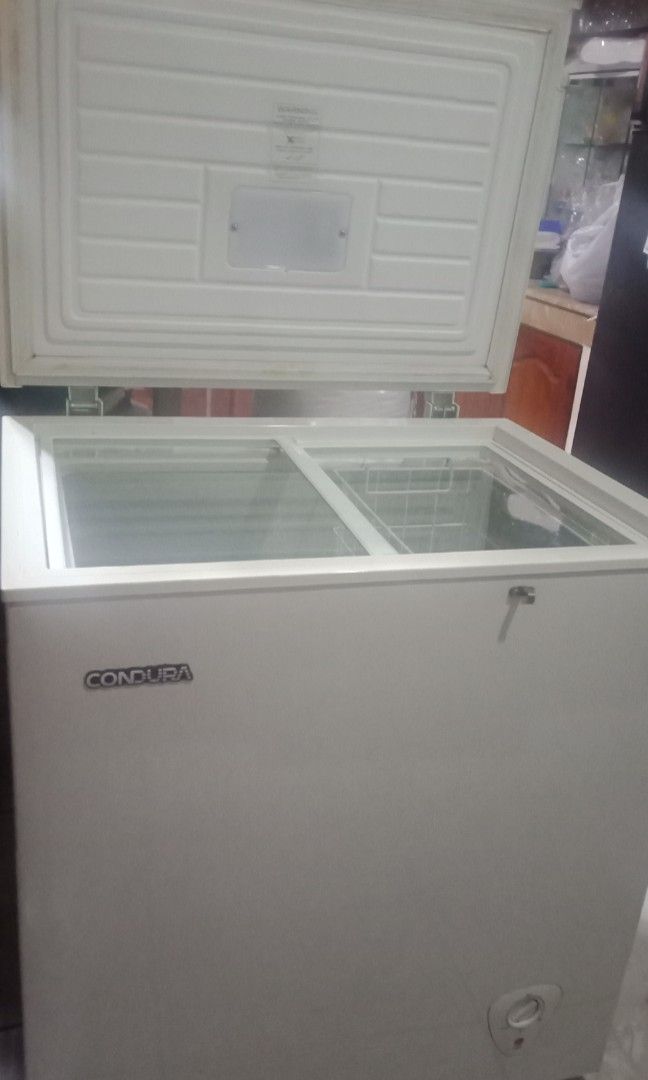Condura CCF-150/L 5.3 chest freezer, TV & Home Appliances, Kitchen ...