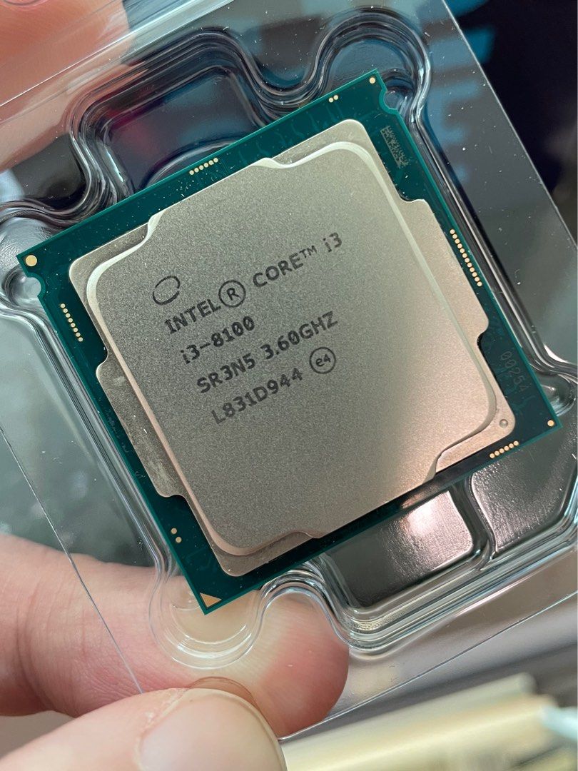 Core i3 8100 CPU, Computers & Tech, Parts & Accessories, Computer Parts ...