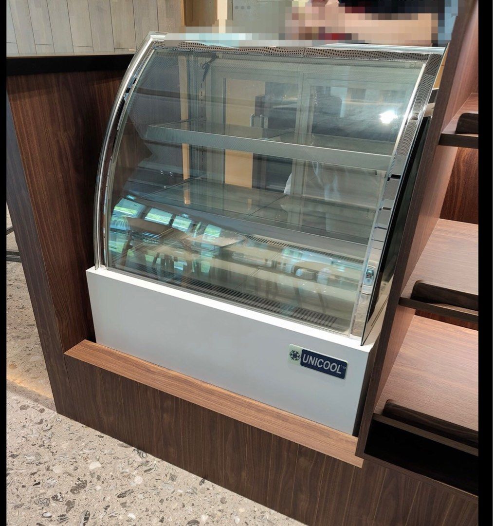 Curved Cake Chiller (UNICOOL), TV & Home Appliances, Kitchen Appliances ...