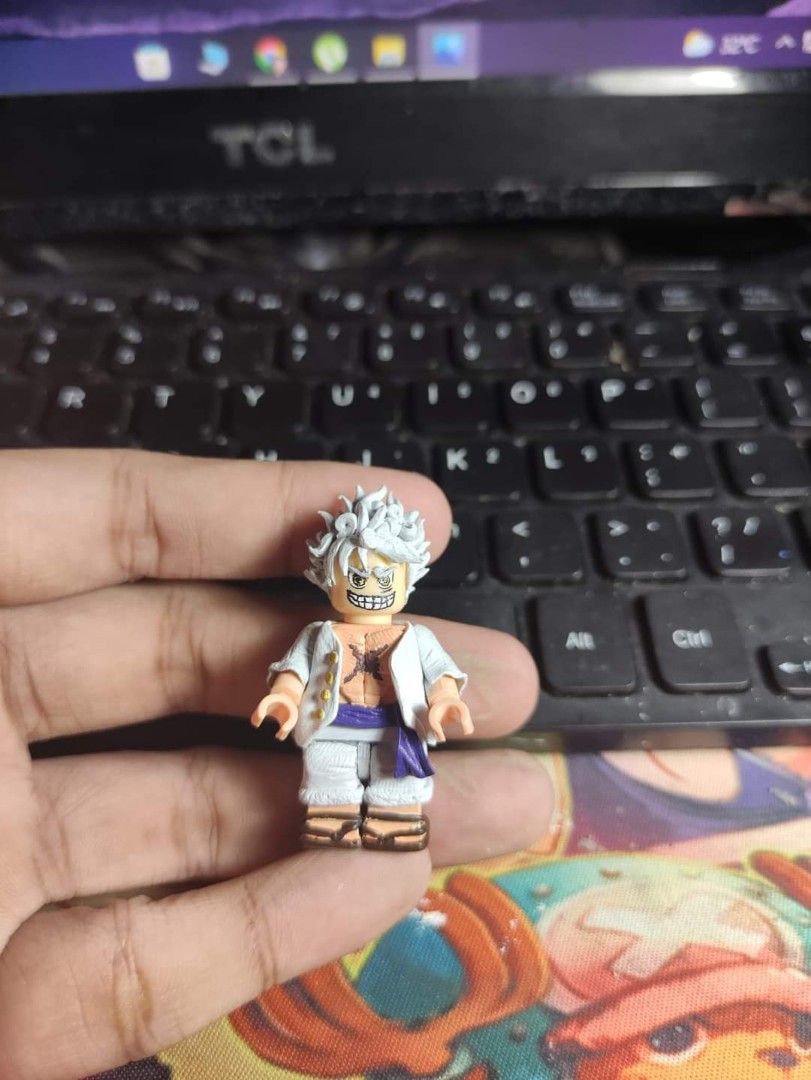 Custom Lego: Luffy Sun God Nika on Carousell