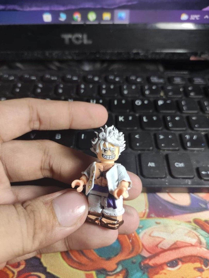 Custom Lego: Luffy Sun God Nika on Carousell