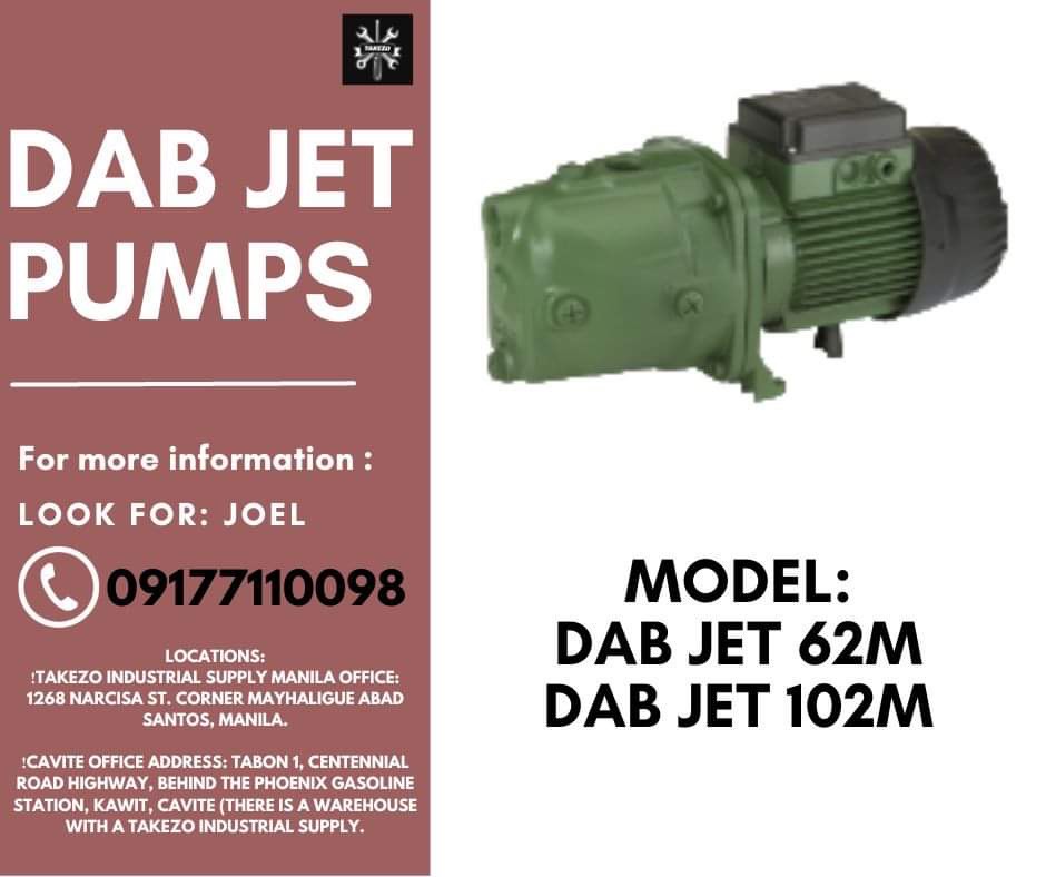 DAB JET PUMPS on Carousell