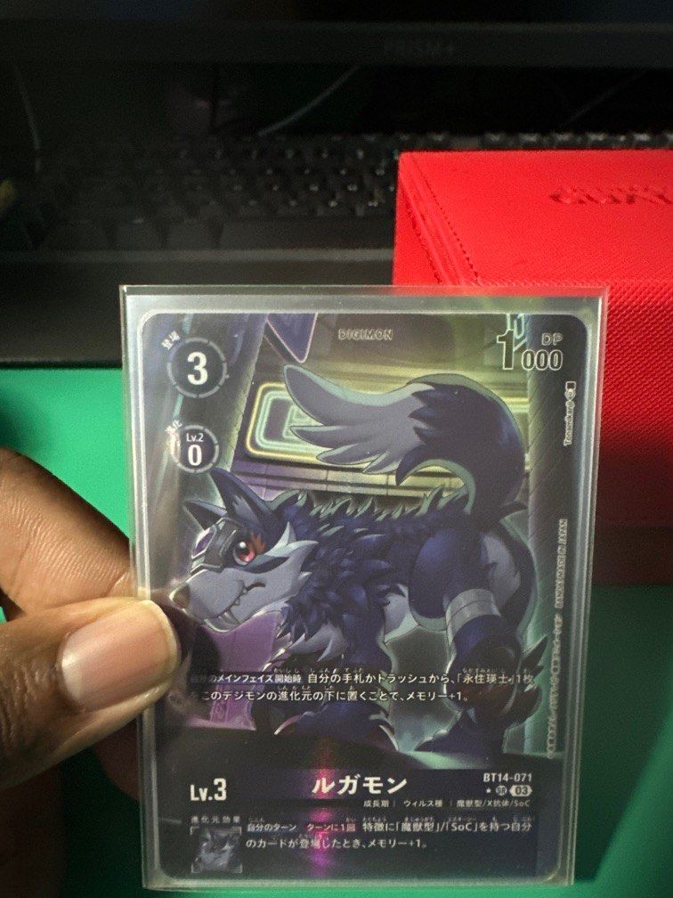 Digimon Card Game - BT-14 - Loogamon and Eiji Nagasumi AA, Hobbies ...