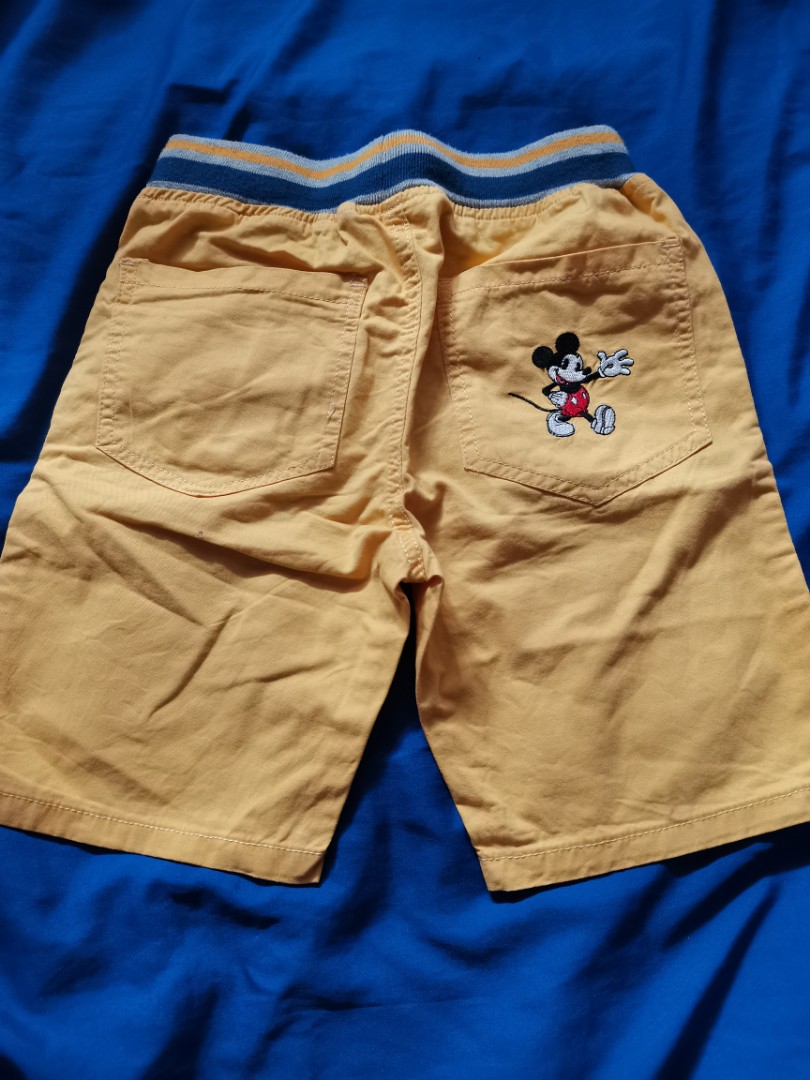 Disney Yellow Short on Carousell