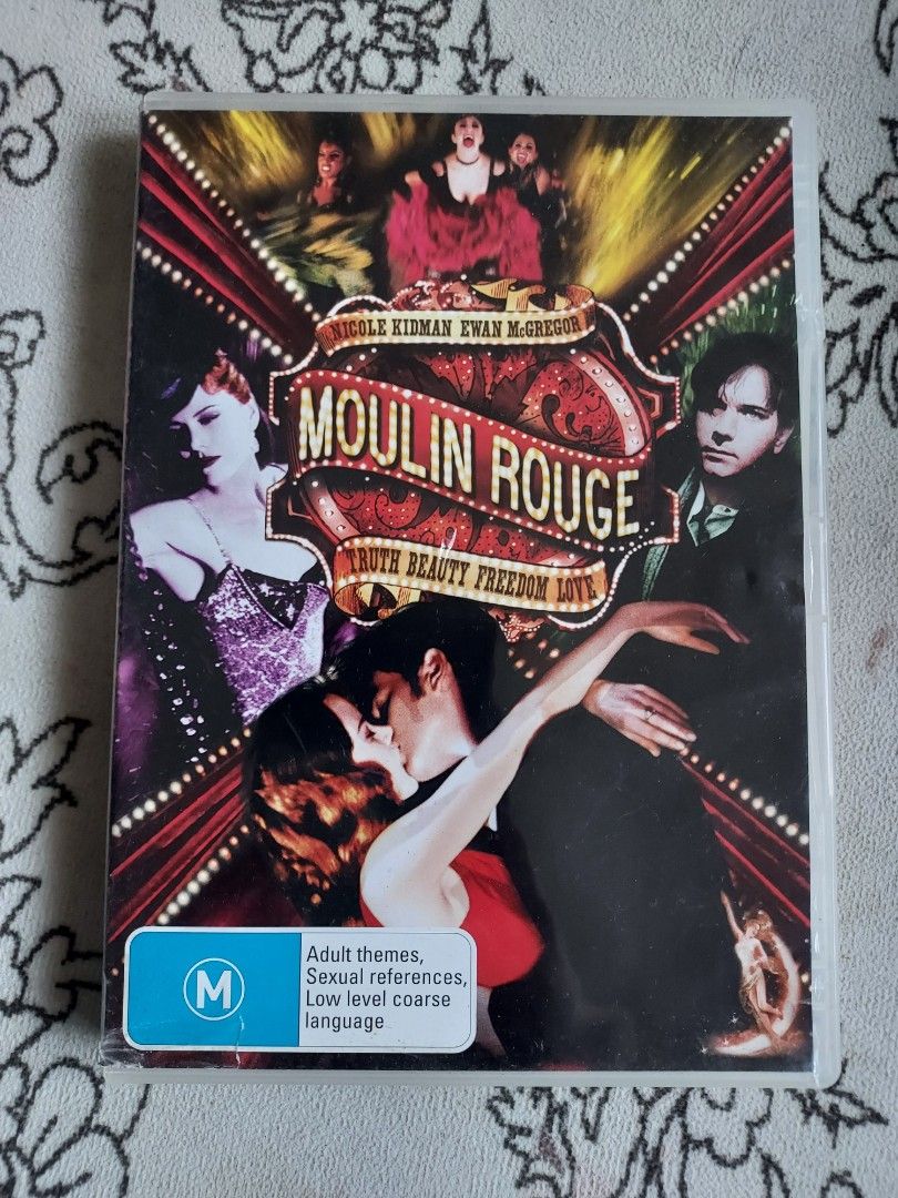 DVD Moulin Rouge, Hobbies & Toys, Music & Media, CDs & DVDs on Carousell