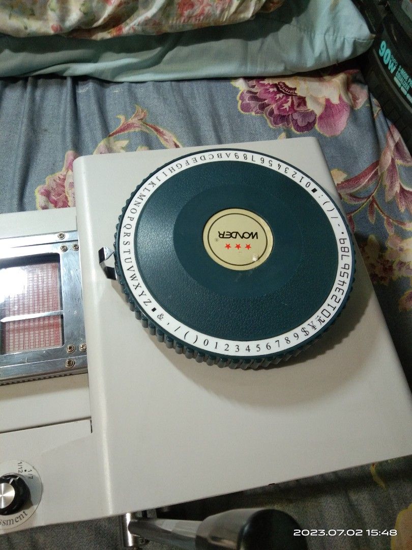 Embossing machine letters numbers and symbol's For pvc on Carousell