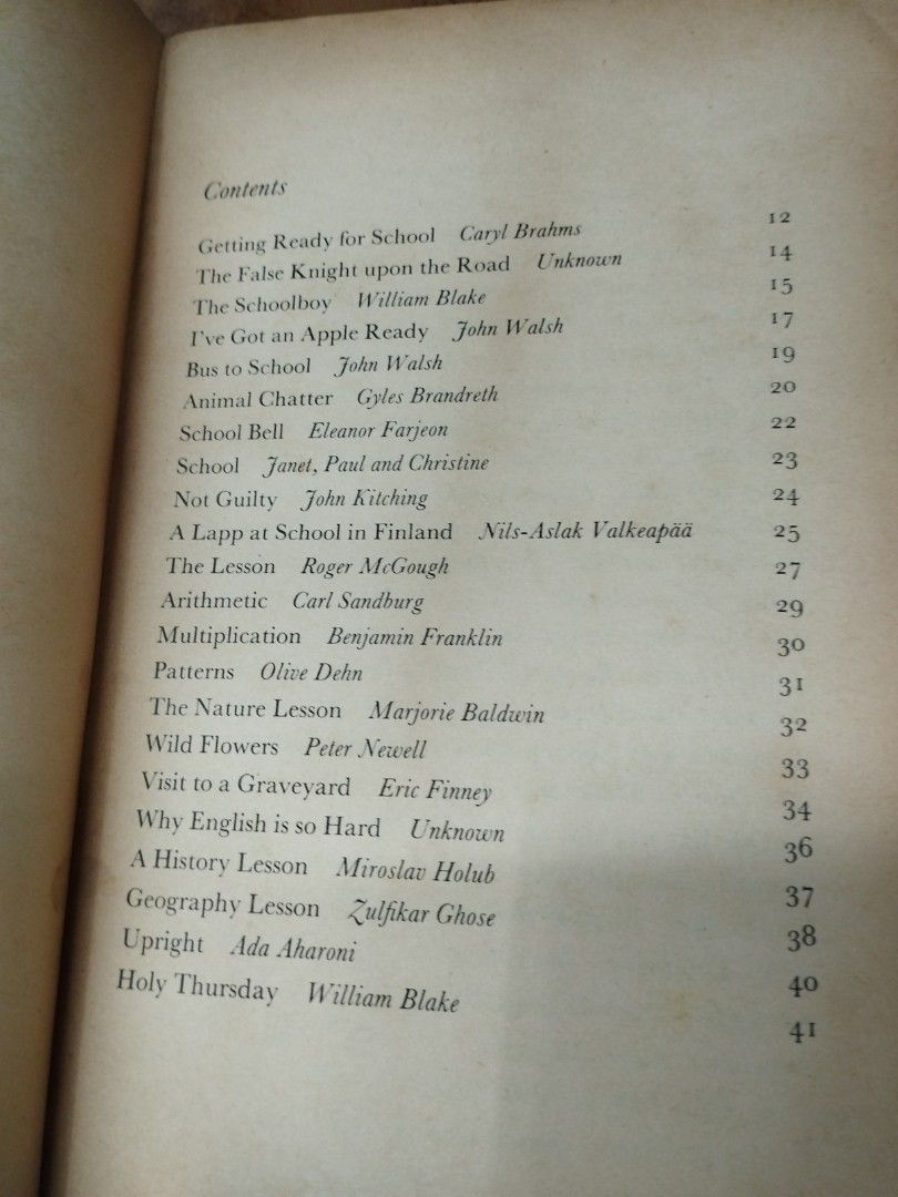 (ENG) Nine O'clock Bell : Poems About School, Hobbies & Toys, Books ...