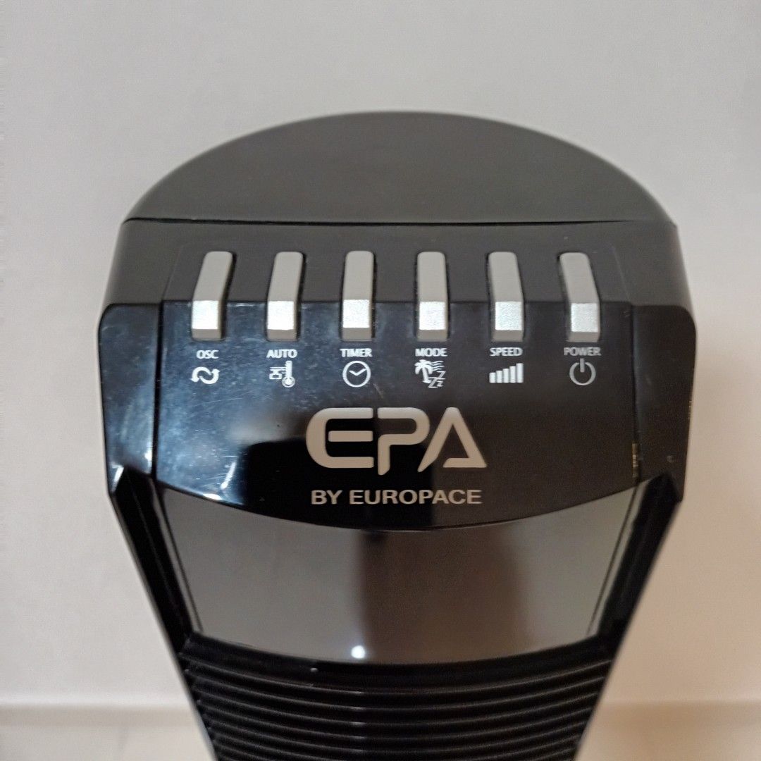 EPA Europace Tower Fan, Furniture & Home Living, Lighting & Fans, Fans ...