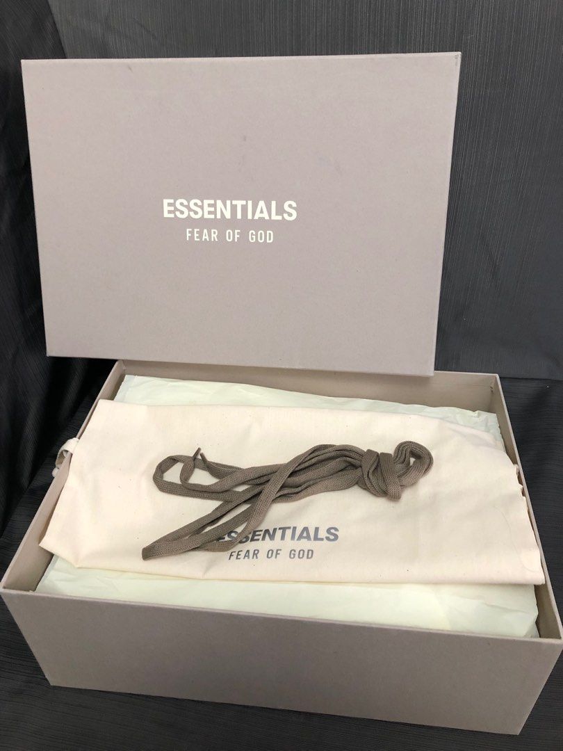 Essentials Fear Of God Tennis Low WARM TAUPE on Carousell