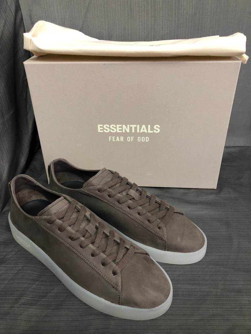 Essentials Fear Of God Tobacco, Men's Fashion, Footwear, Sneakers on Carousell