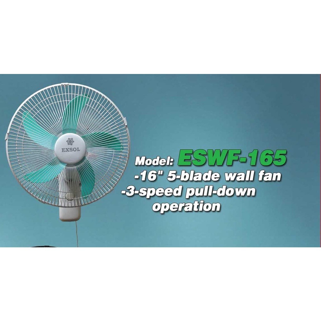 EXSOL WALL FAN, Furniture & Home Living, Lighting & Fans, Fans on Carousell