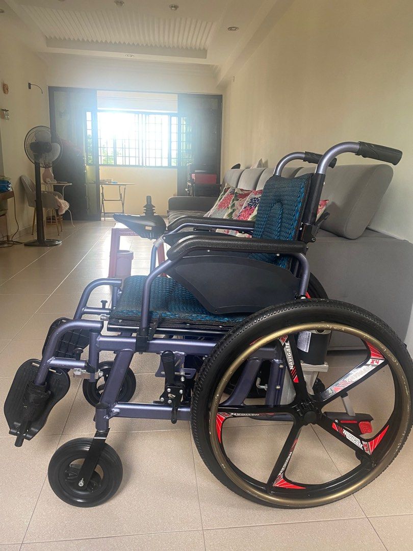 Electric Dual Function Wheelchair (Falcon - JRWD503), Health ...