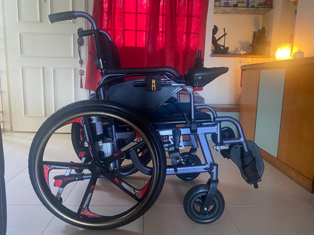 Electric Dual Function Wheelchair (Falcon - JRWD503), Health ...