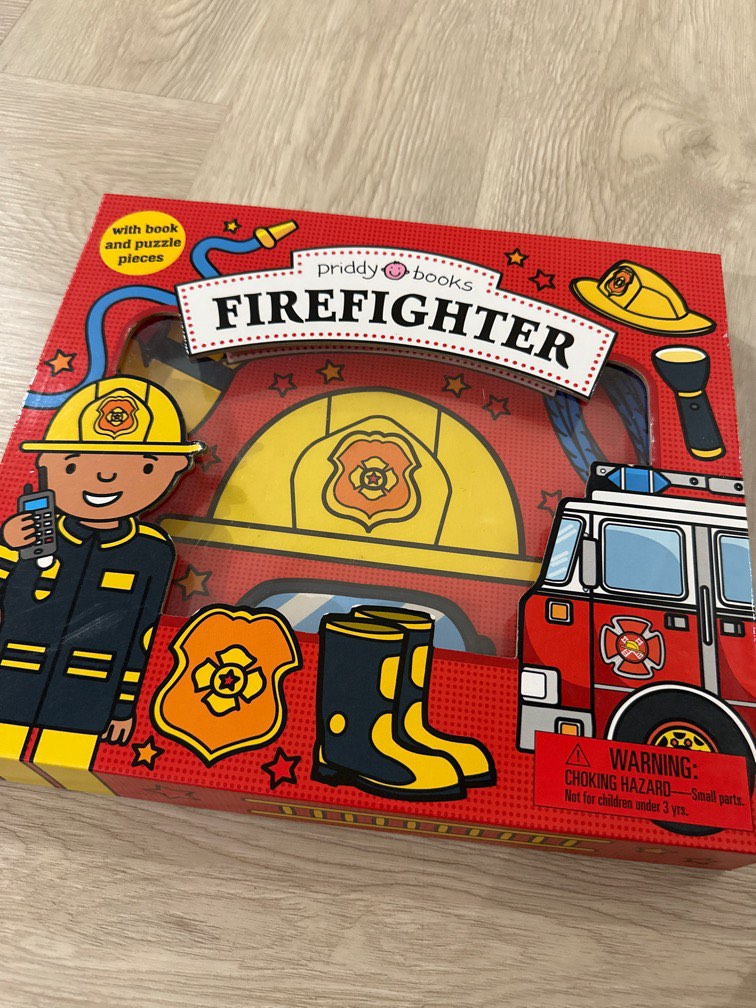 Firefighter Busy Book, Hobbies & Toys, Books & Magazines, Children's ...