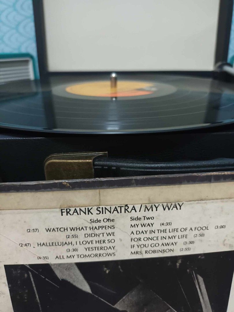 Frank Sinatra My Way LP Album Vinyl Record Good Condition on Carousell