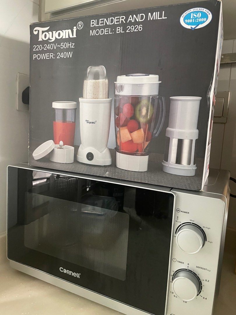 FREE complete set Blender and Microwave Oven, TV & Home Appliances ...