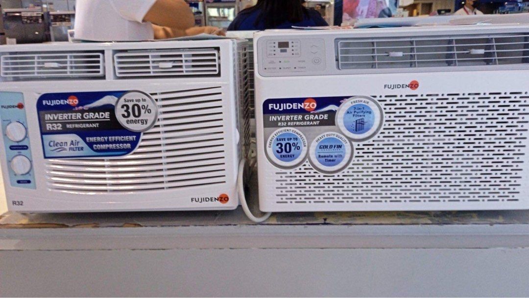 FUJIDENZO WINDOW TYPE AIRCON, TV & Home Appliances, Air Conditioning ...