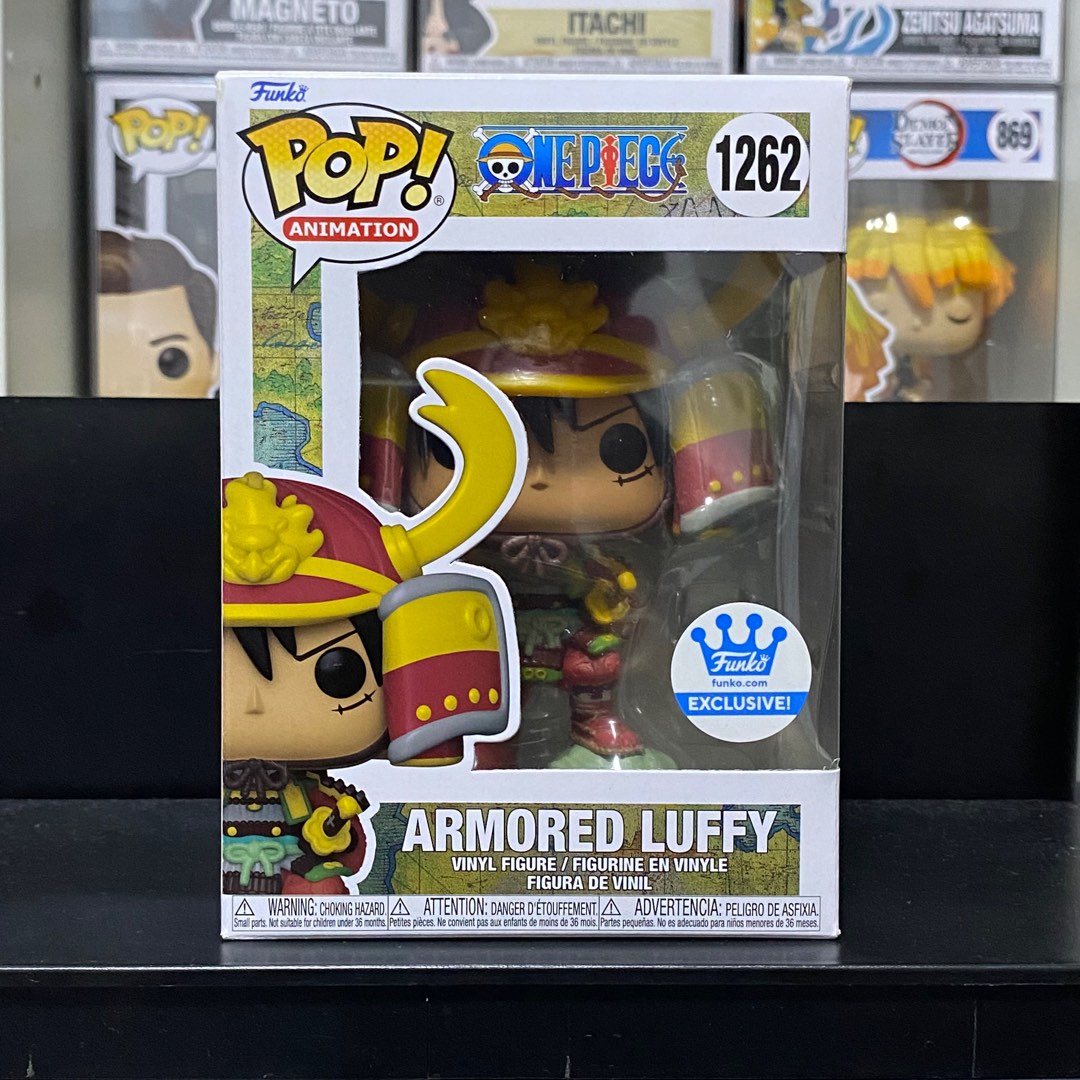 Funko Pop - Armored Luffy (One Piece), Hobbies & Toys, Toys & Games on ...
