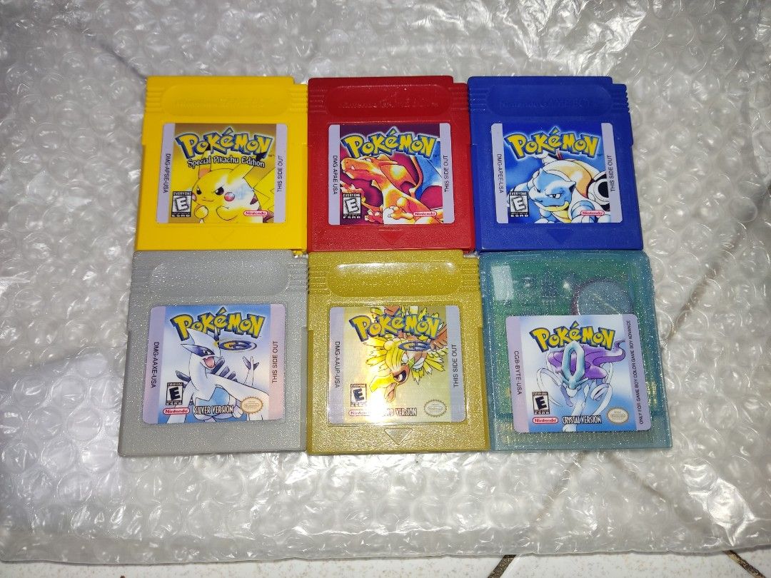 GB GBC Gameboy Color Pokemon Games, Video Gaming, Video Games, Nintendo ...