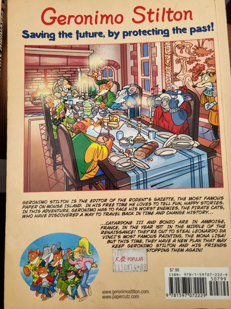 Geronimo Stilton Comics, Hobbies & Toys, Books & Magazines, Comics ...