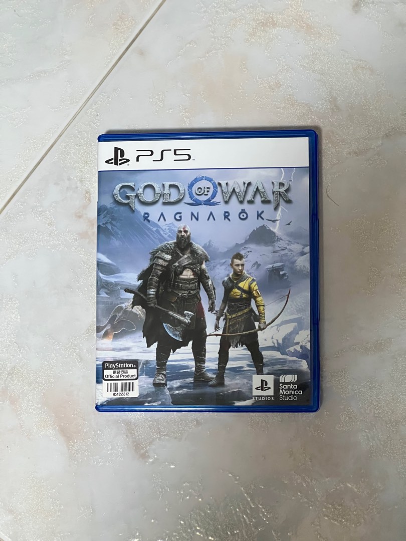 God of war Ragnarok Ps5 disc game, Video Gaming, Video Games ...