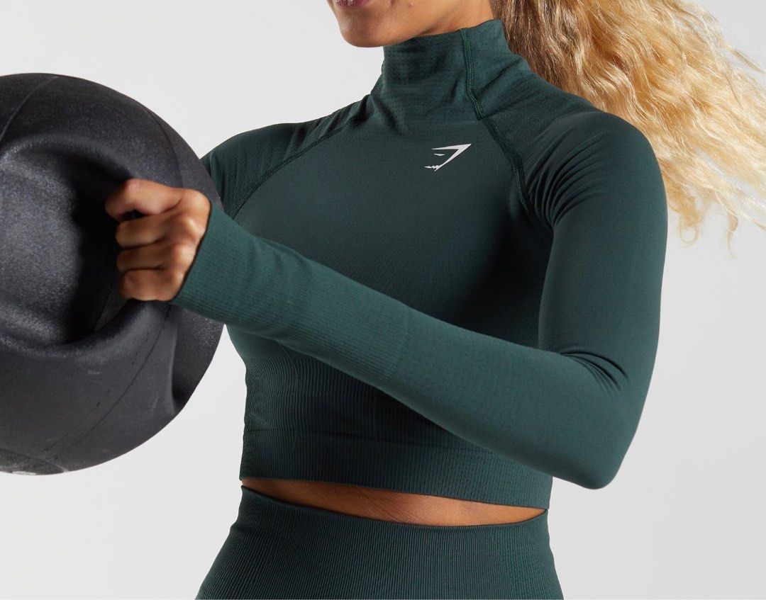 Gymshark Seamless High Neck on Carousell