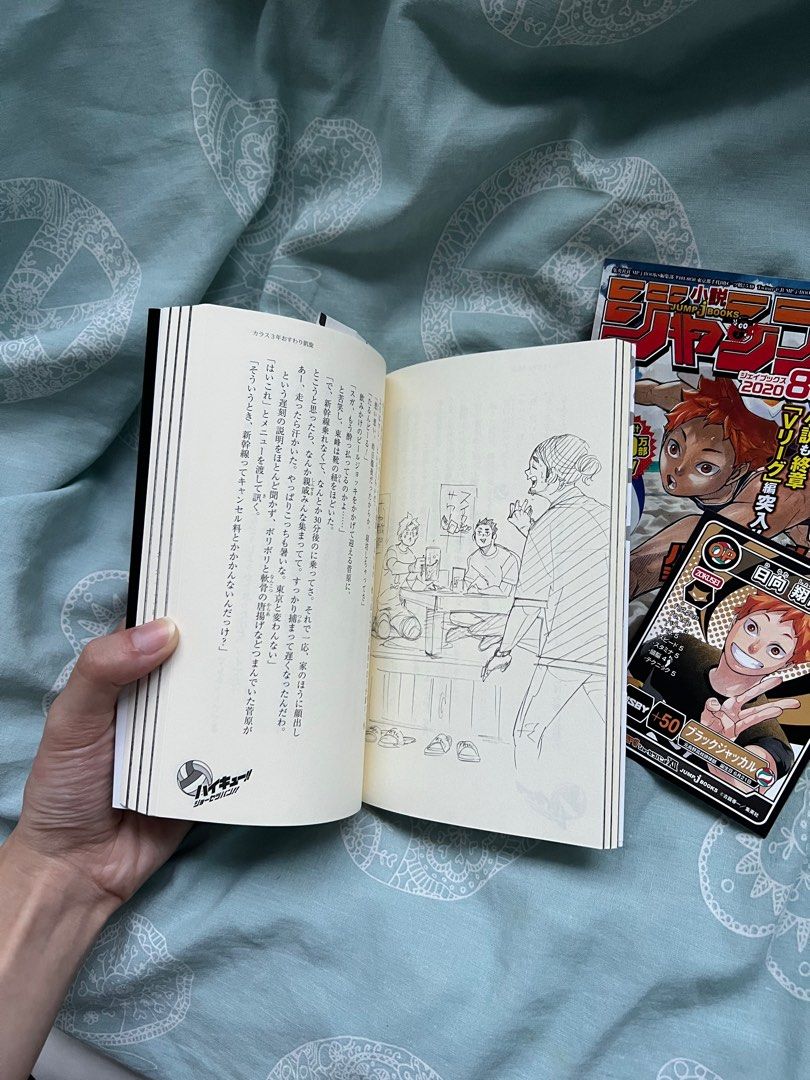 Haikyuu shosetsuban 12 the post graduation scenery light novel, Hobbies ...