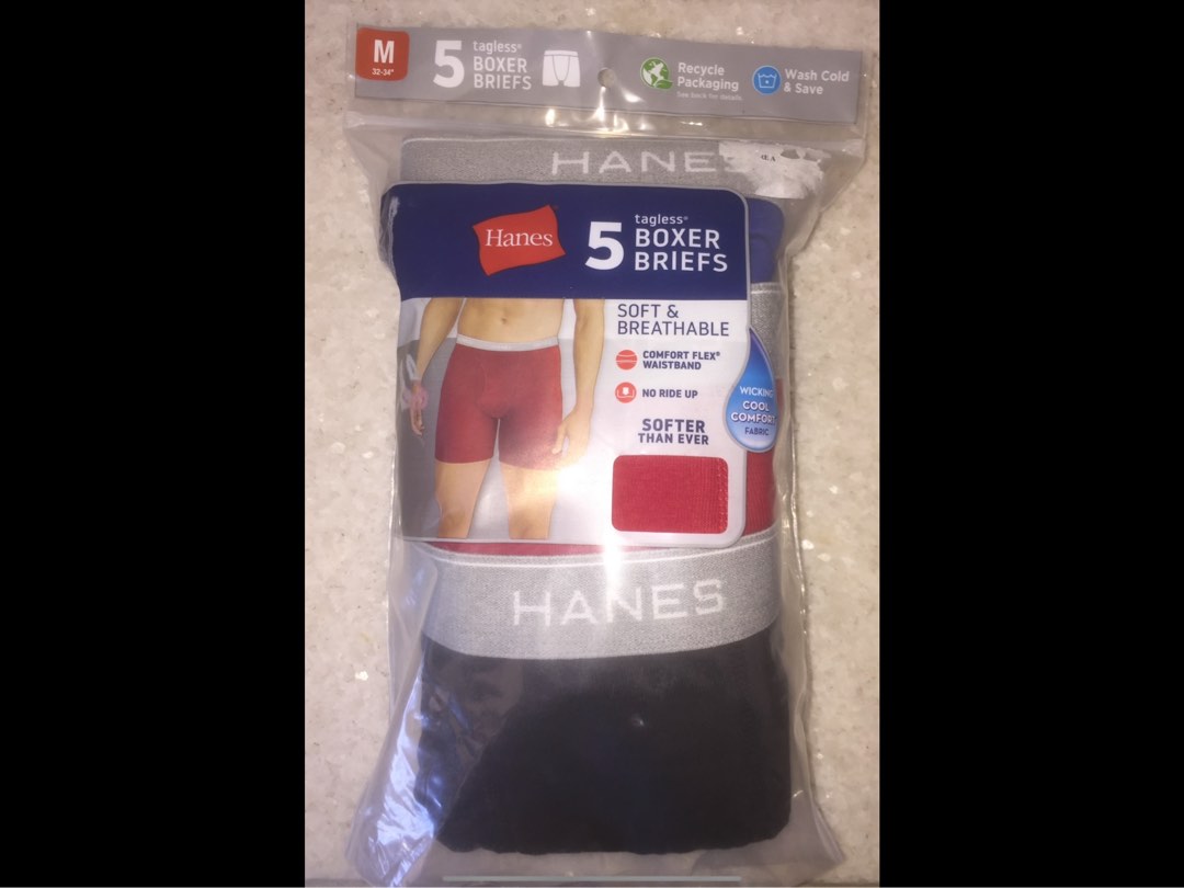 Hanes Tag-less Medium Underwear on Carousell