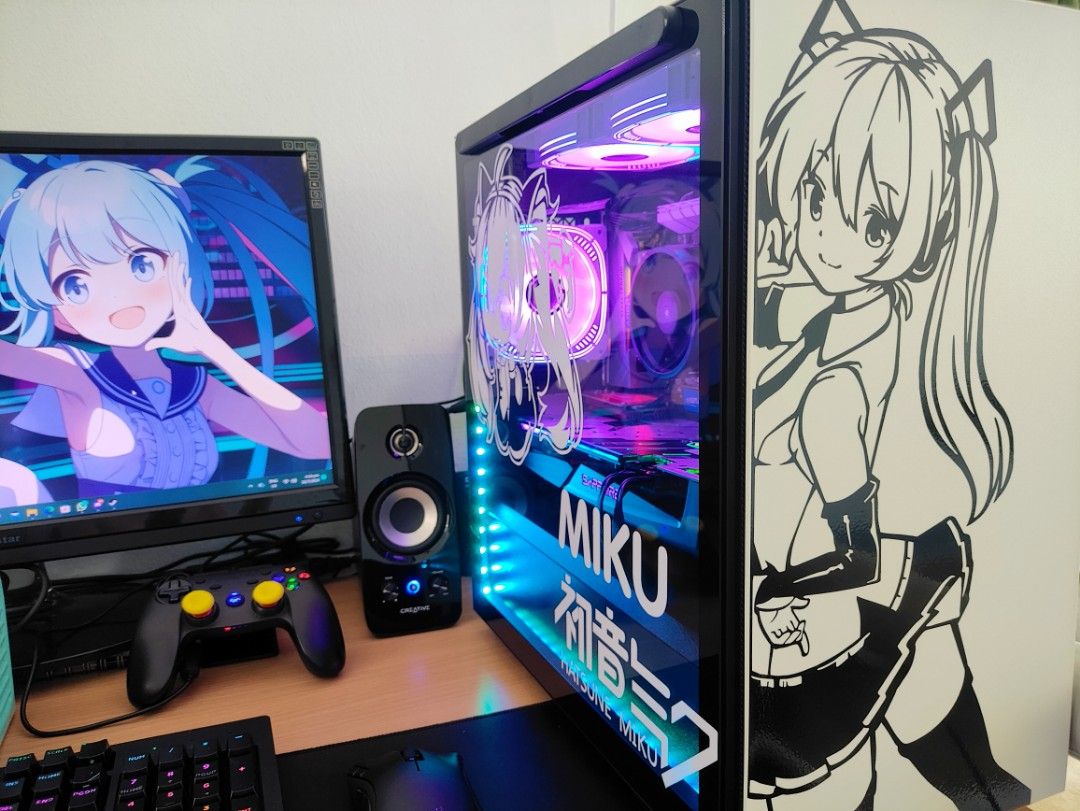 Hatsune Miku Custom Gaming Desktop PC, Computers & Tech, Desktops on ...