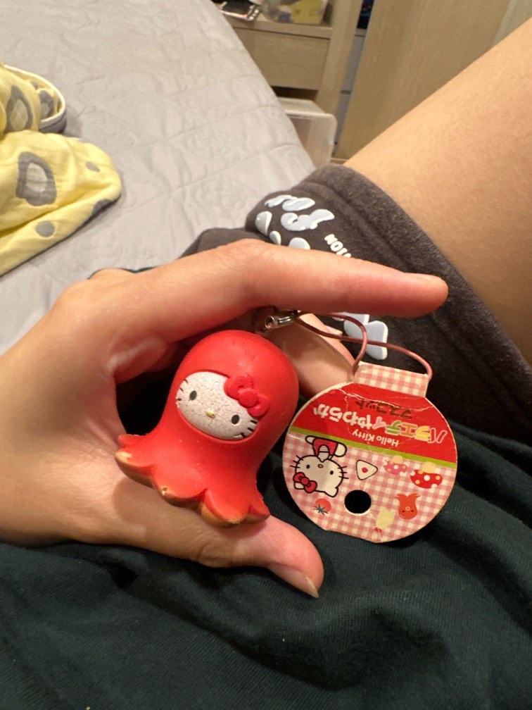 Hello Kitty Tako octopus squishy, Hobbies & Toys, Toys & Games on Carousell