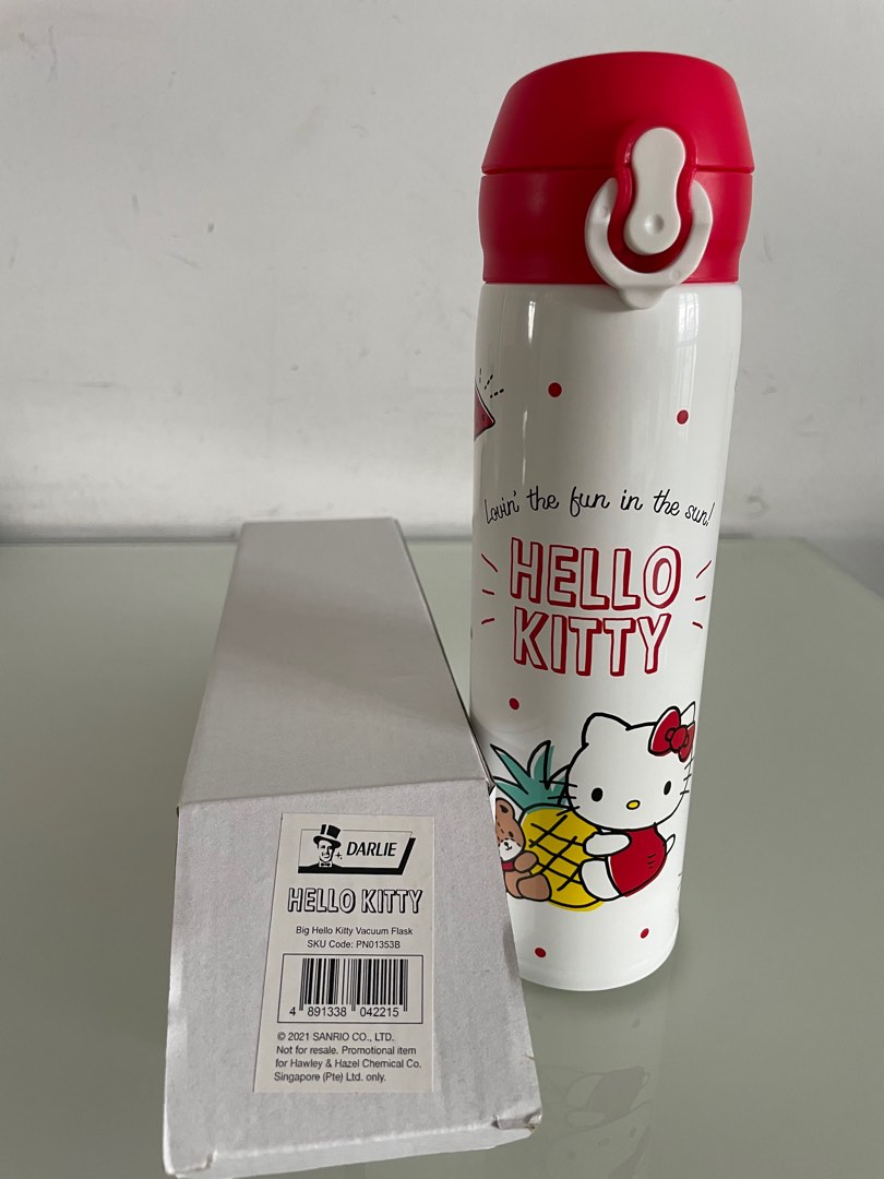 Hello Kitty Thermal Flask, Furniture & Home Living, Kitchenware & Tableware, Water Bottles ...