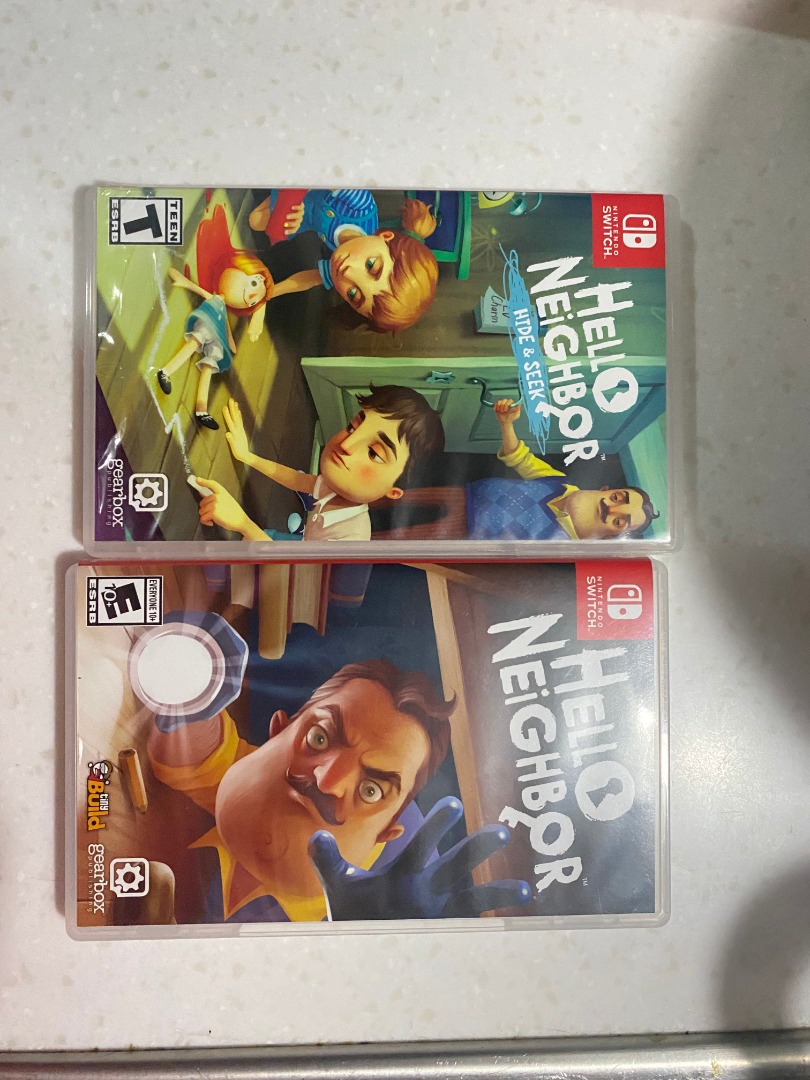 Hello Neighbor Nintendo Switch Games, Video Gaming, Video Games ...